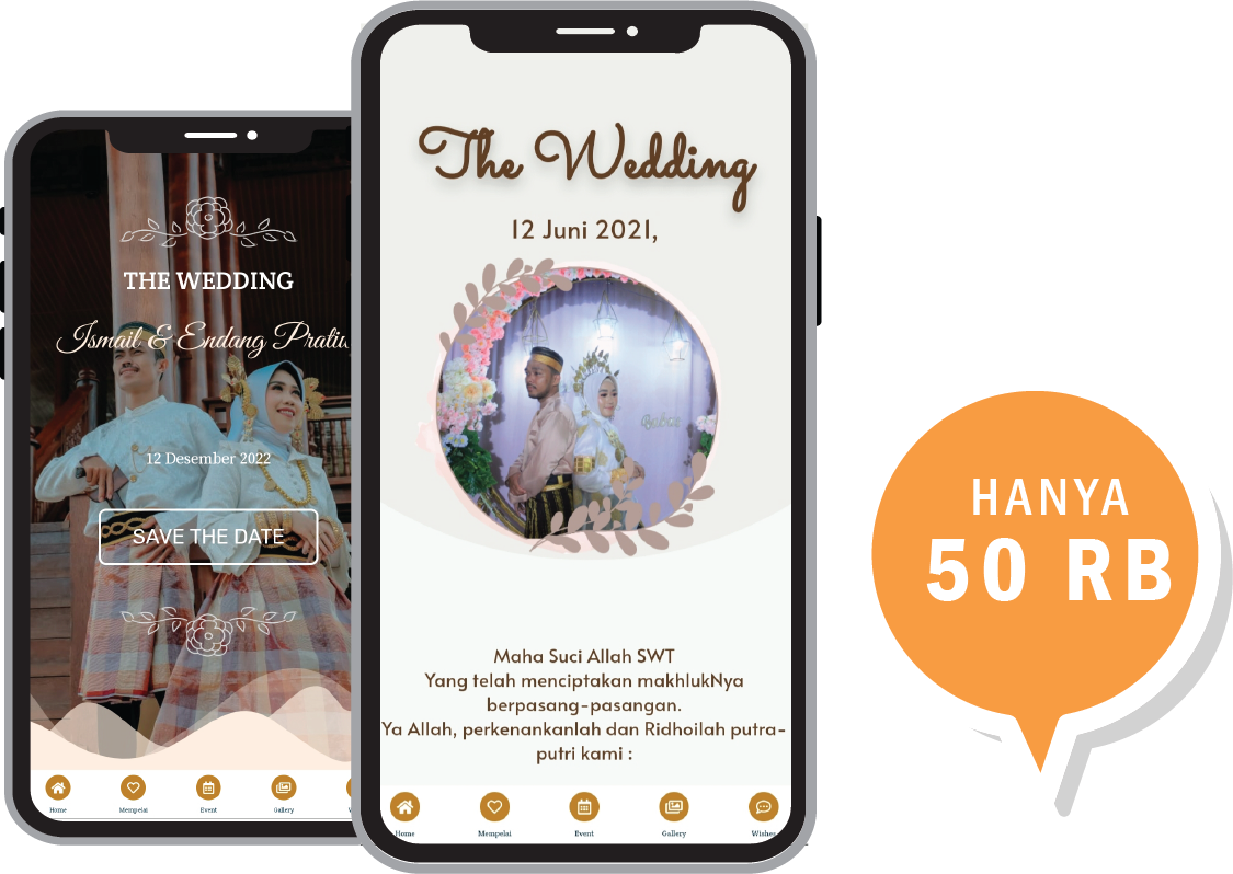 Undangan Website Nikah Murah & Cepat